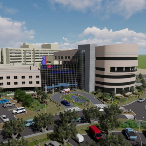 The New Cardiovascular Tower: A Protected Building at Tel Hashomer - Tafnit